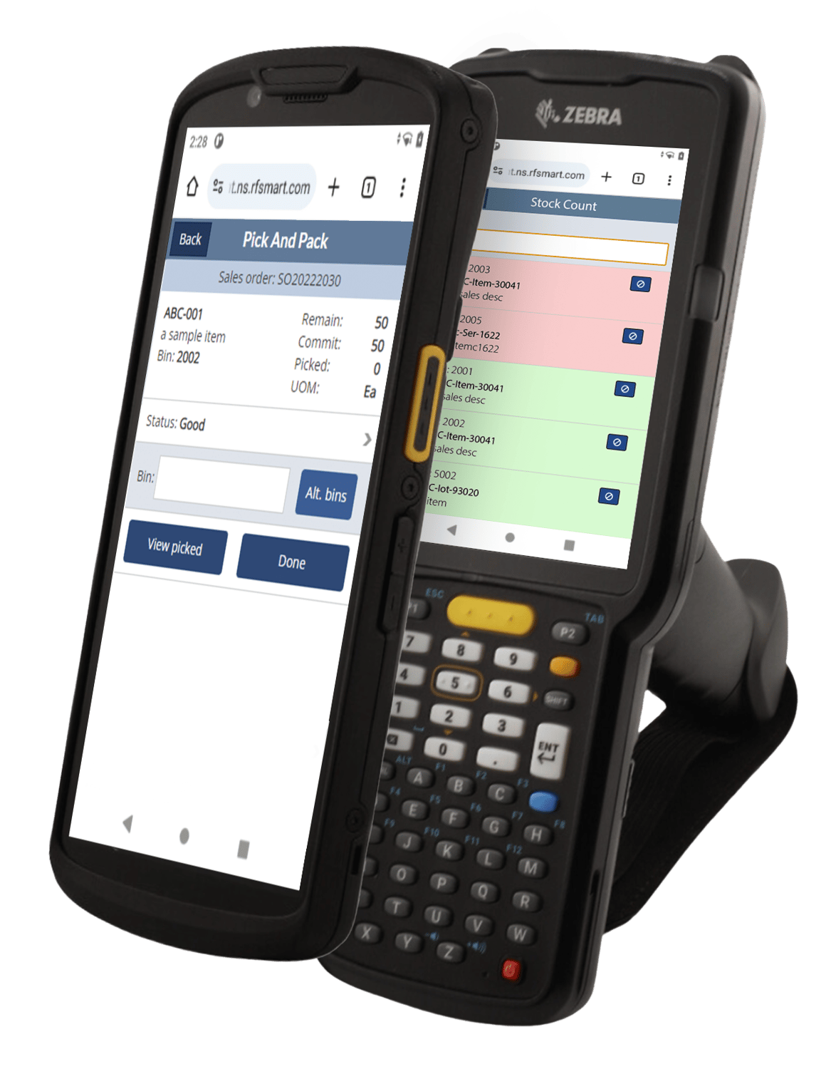 NetSuite Barcode Scanners from Zebra
